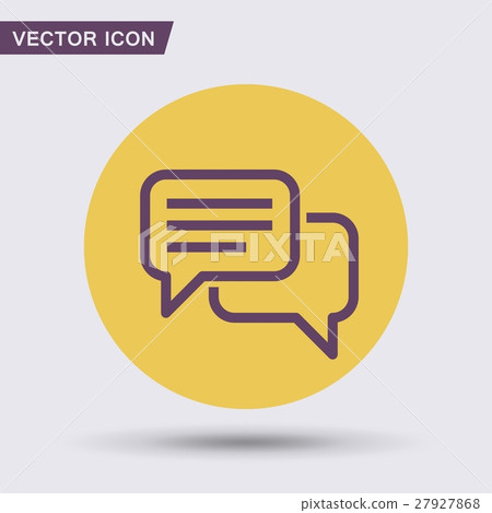 Pictograph of message or chat - Stock Illustration [27927868] - PIXTA