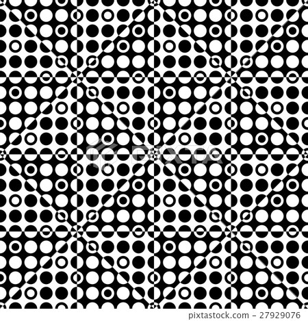 Seamless Circle, Square and Triangle Pattern - Stock Illustration ...