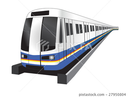 Bangkok skytrain icon vector illustration - Stock Illustration ...