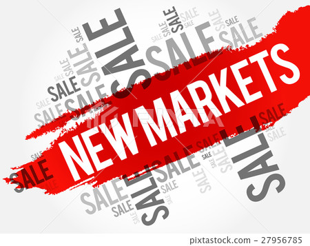 New Markets words cloud - Stock Illustration [27956785] - PIXTA