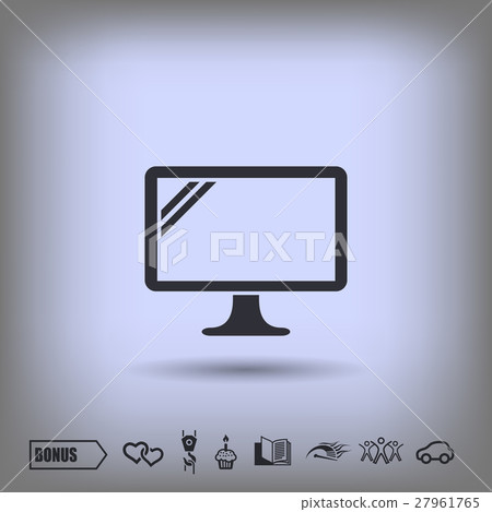 Pictograph of computer - Stock Illustration [27961765] - PIXTA