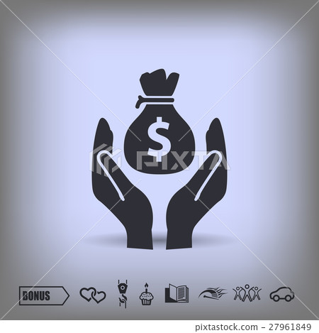 Pictograph of money-插圖素材 [27961849] - PIXTA圖庫