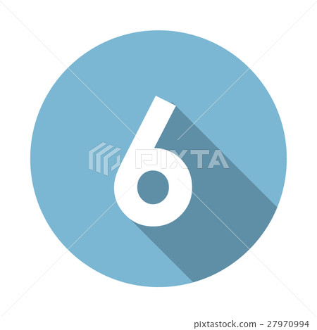 Business icon - number 6 - Stock Illustration [27970994] - PIXTA