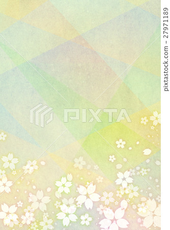 Sakura texture background material - Stock Illustration [27971189] - PIXTA