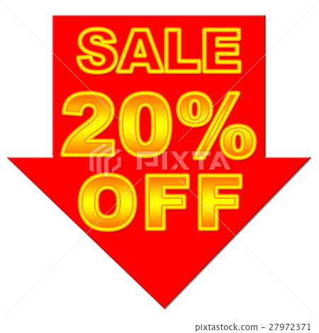 SALE 20% OFF - Stock Illustration [27972371] - PIXTA