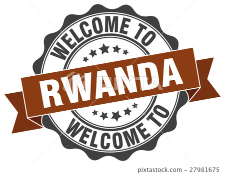 Rwanda round ribbon seal-插圖素材 [27981675] - PIXTA圖庫