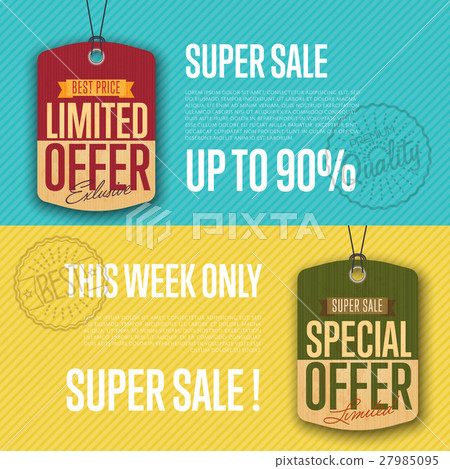 Special and limited offer isolated sale sticker - Stock Illustration ...