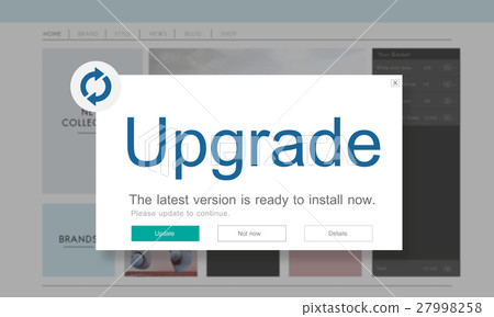 Application Upgrade Icon Concept - Stock Illustration [27998258] - PIXTA