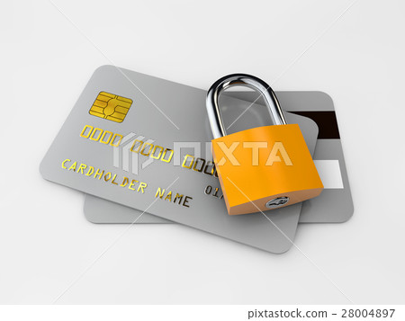 detailed gray credit card isolated on white - Stock Illustration ...
