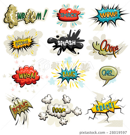 set of comics icons - Stock Illustration [28019597] - PIXTA