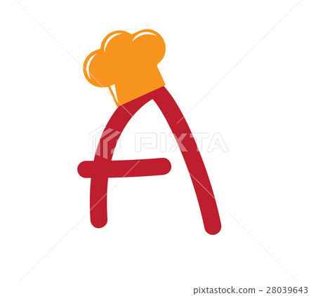 Cook Themed Alphabet Design Concept - Stock Illustration [28039643] - PIXTA