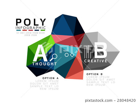 ABC infographics vector - Stock Illustration [28048420] - PIXTA