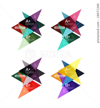 Vector colorful arrow option infographics - Stock Illustration ...