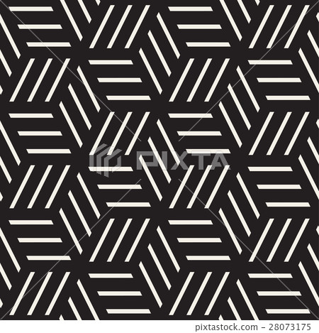 Cubic Grid Tiling Endless Stylish Texture. Vector - Stock Illustration ...