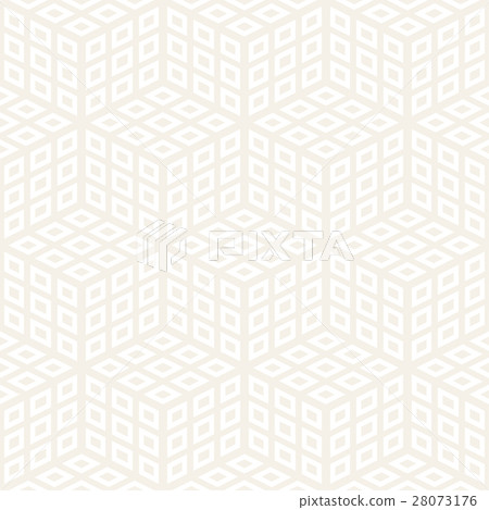 Cubic Grid Tiling Endless Stylish Texture. Vector - Stock Illustration ...
