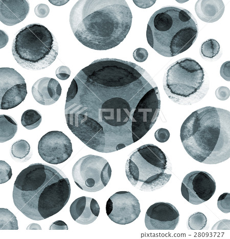 Modern background of gray bubbles - Stock Illustration [28093727] - PIXTA