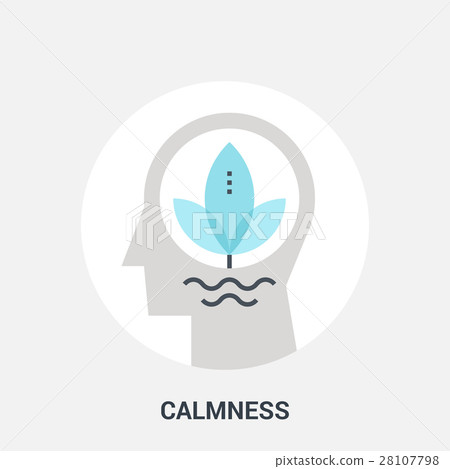 calmness icon concept - Stock Illustration [28107798] - PIXTA