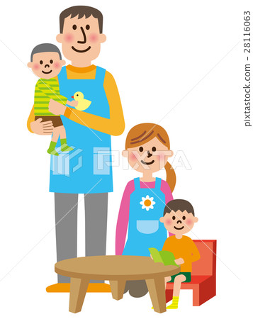 Childminder - Stock Illustration [28116063] - PIXTA