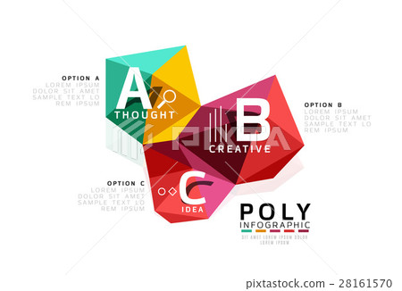 ABC infographics vector - Stock Illustration [28161570] - PIXTA