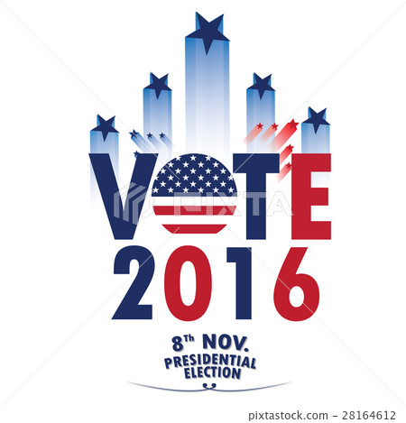 Election day, Vector illustration - Stock Illustration [28164612] - PIXTA