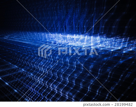 Abstract computer graphics background design - Stock Illustration ...