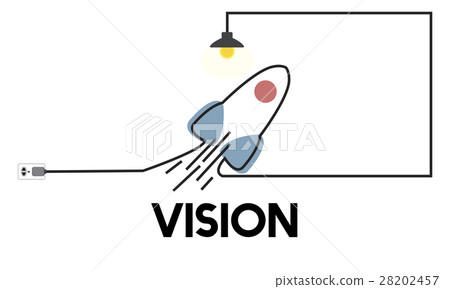 Vision Startup Plan New Business Entrepreneur... - Stock Illustration ...