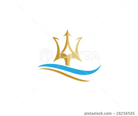 Trisula logo template vector icon - Stock Illustration [28256585] - PIXTA