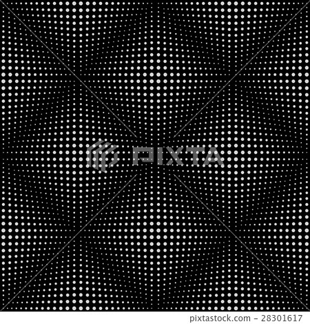 Dotted line geometric seamless pattern-插圖素材 [28301617] - PIXTA圖庫