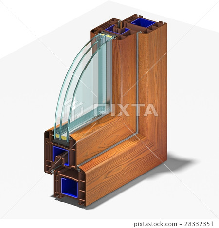 Slice window profile. - Stock Illustration [28332351] - PIXTA