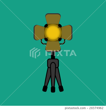 Lighting projector illustration - Stock Illustration [28374962] - PIXTA