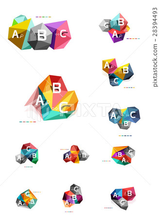 ABC infographics vector - Stock Illustration [28394493] - PIXTA