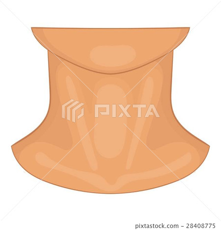 Neck icon, cartoon style - Stock Illustration [28408775] - PIXTA