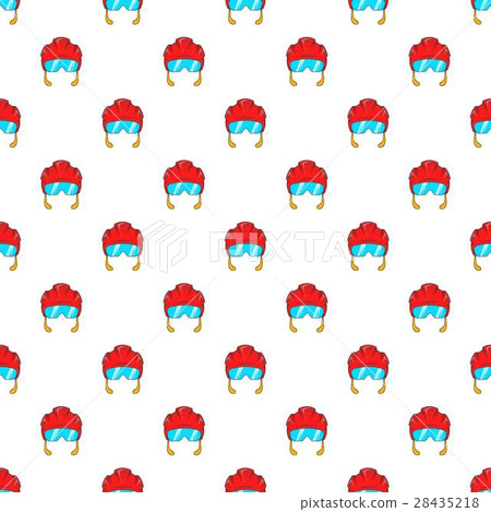 Pilot helmet pattern, cartoon style - Stock Illustration [28435218] - PIXTA