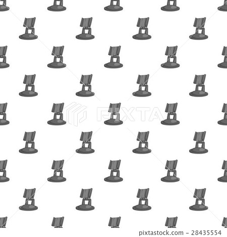 Mobile phone holder pattern, cartoon style - Stock Illustration ...
