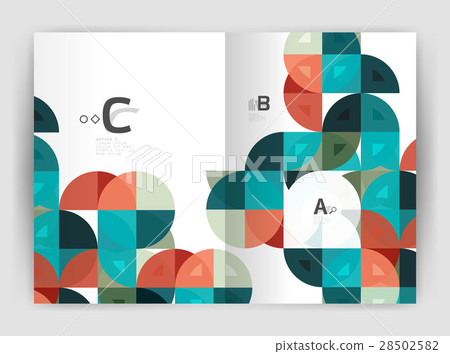 Abstract a4 brochure print template - Stock Illustration [28502582] - PIXTA
