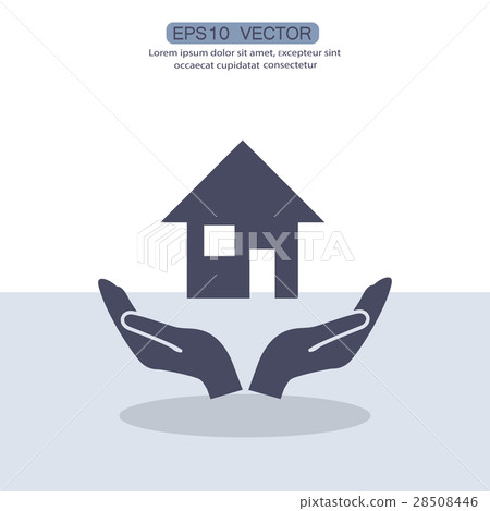 Pictograph of home - Stock Illustration [28508446] - PIXTA