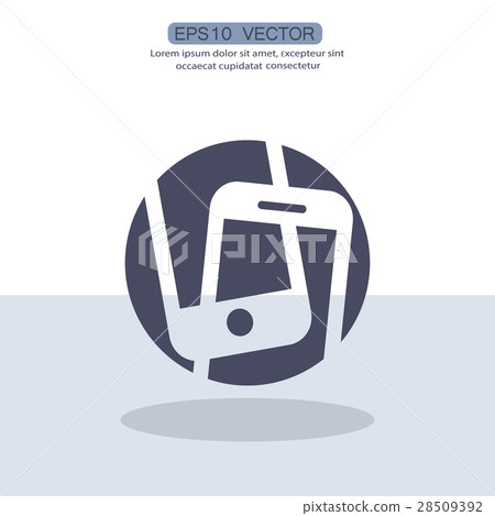 Pictograph of mobile - Stock Illustration [28509392] - PIXTA