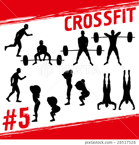 Crossfit concept - Stock Illustration [28517528] - PIXTA