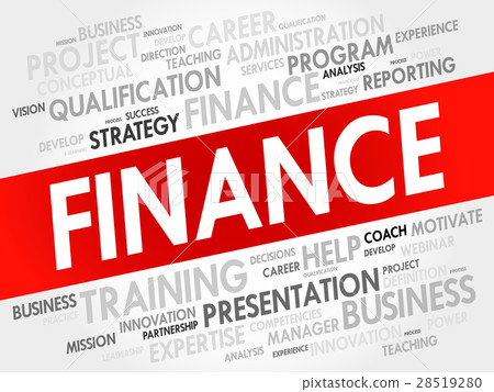 FINANCE word cloud collage - Stock Illustration [28519280] - PIXTA