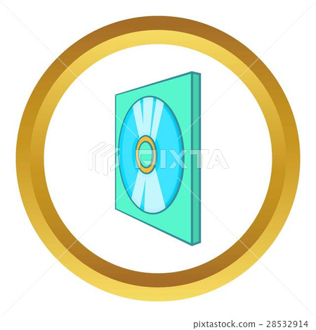 Game disk vector icon - Stock Illustration [28532914] - PIXTA