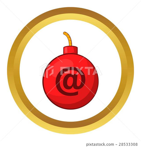Mail bomb vector icon - Stock Illustration [28533308] - PIXTA