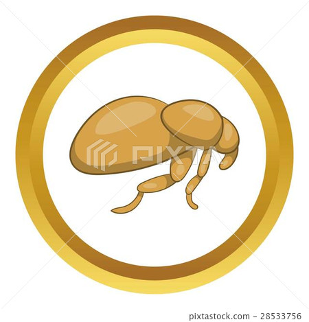 Flea vector icon - Stock Illustration [28533756] - PIXTA