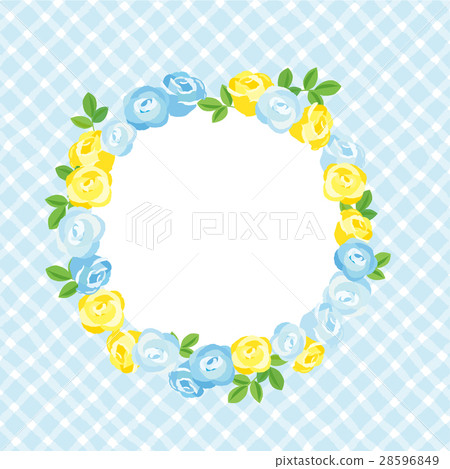 Rose check background - Stock Illustration [28596849] - PIXTA
