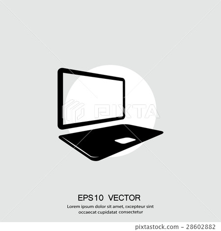 Pictograph of computer - Stock Illustration [28602882] - PIXTA