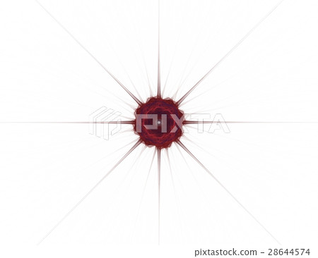 abstract aggressive fractal red black figure-插圖素材 [28644574] - PIXTA圖庫