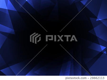 blue fracture frame abstract dark background - Stock Illustration ...