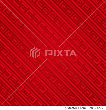 Traditional Chinese fret pattern - Stock Illustration [28673277] - PIXTA