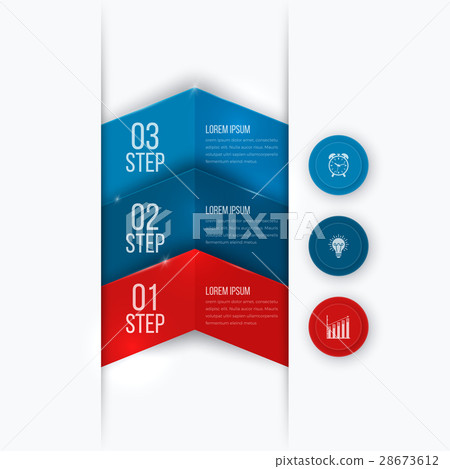 Business project template with arrows - Stock Illustration [28673612 ...