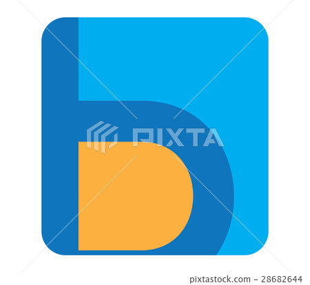 B Icon Design - Stock Illustration [28682644] - PIXTA