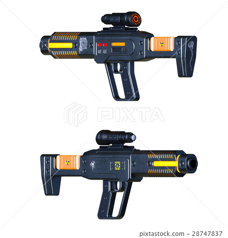 Radiation gun - Stock Illustration [28747837] - PIXTA
